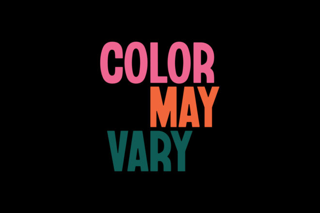 Color May Vary—Naming and Brand Identity Design