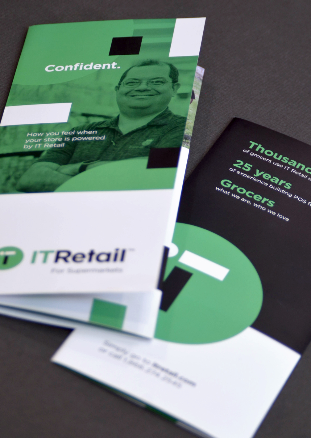 Brand identity for IT Retail