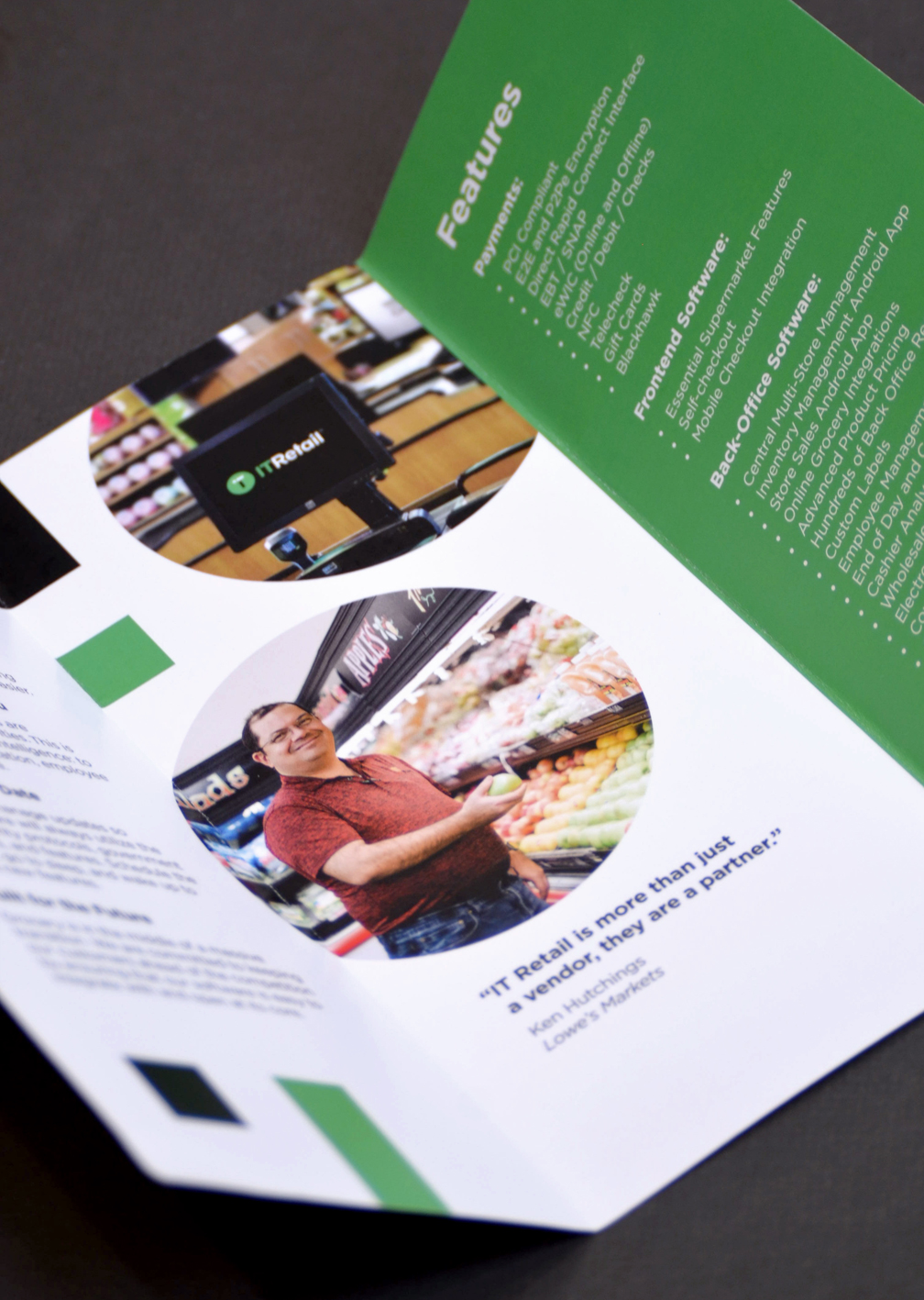 Brand identity for IT Retail